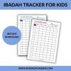 Ibadah Tracker For Kids - Raising Mumeens